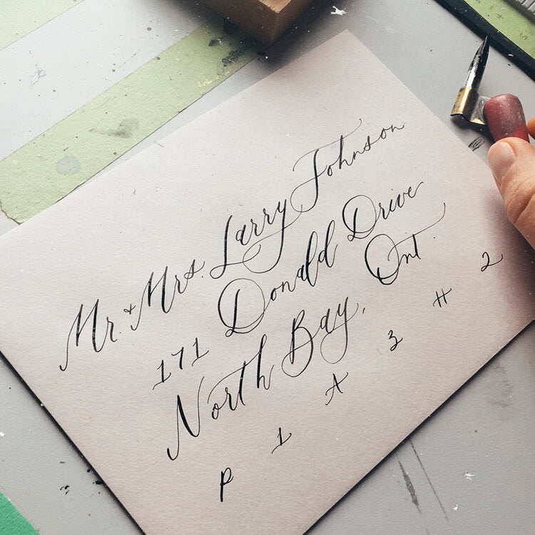 SERIES: My Favourite Art Supplies - Calligraphy – Emma Allen Design Studio