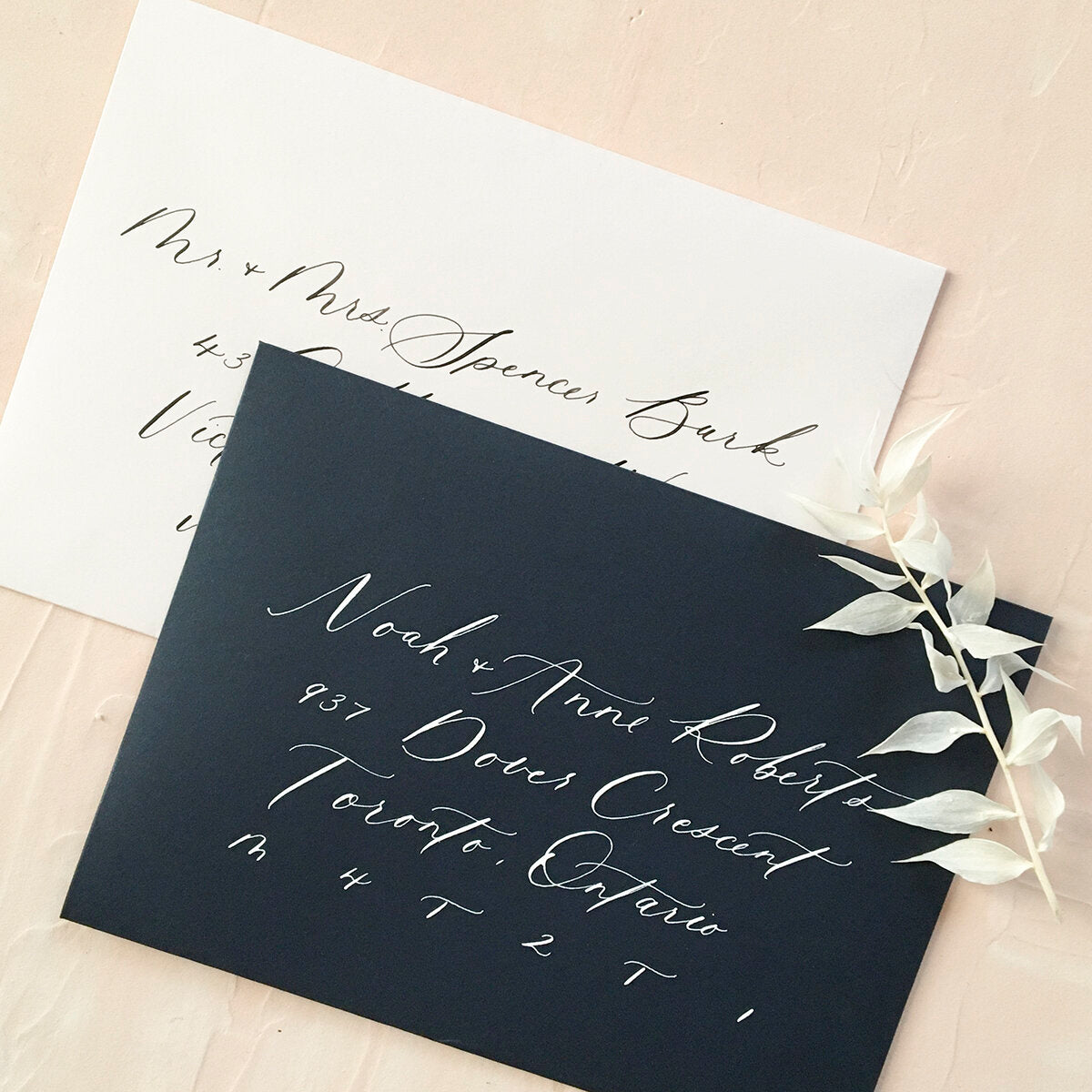 Calligraphy Envelope Addressing – Emma Allen Design Studio